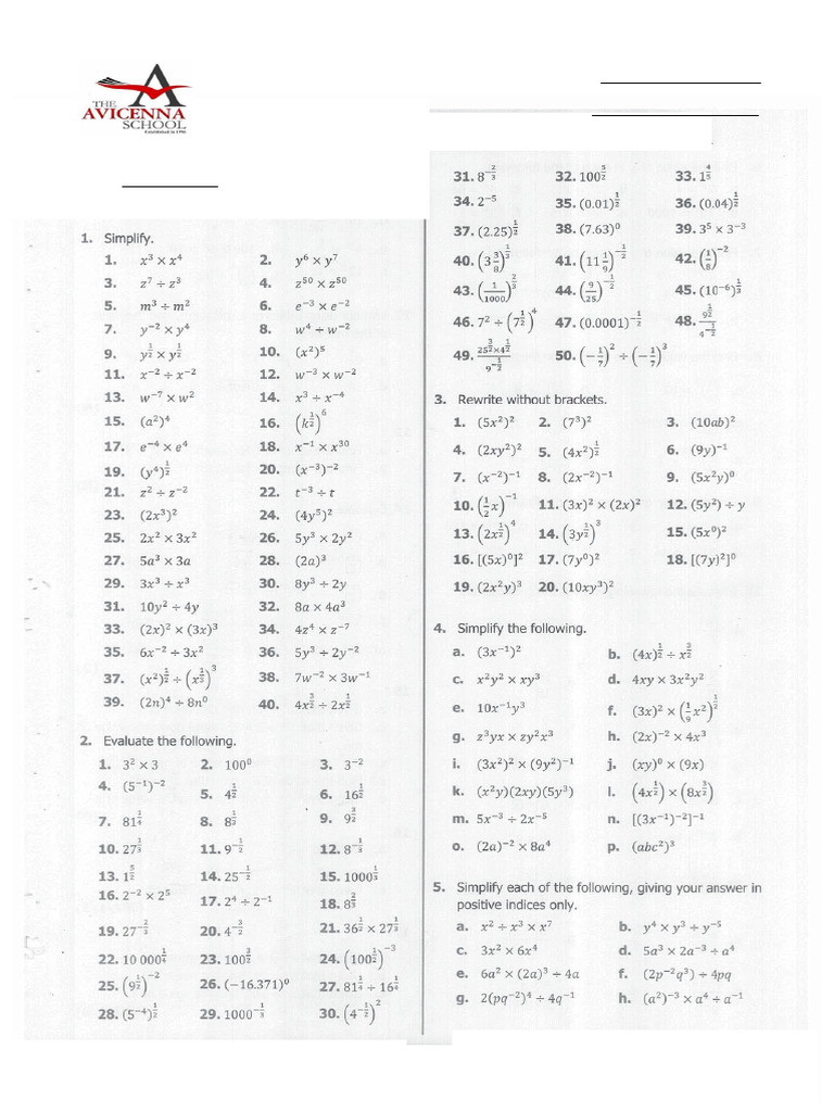 Indices | PDF