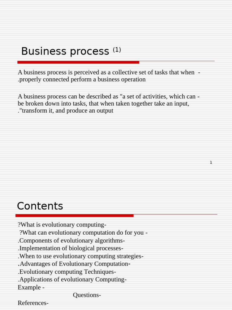 Evolutionary Computing | PDF | Evolution | Natural Selection