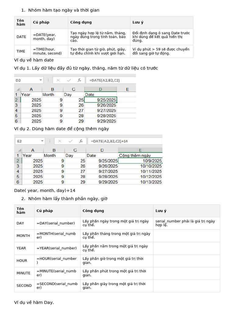 Date and Time (1) | PDF