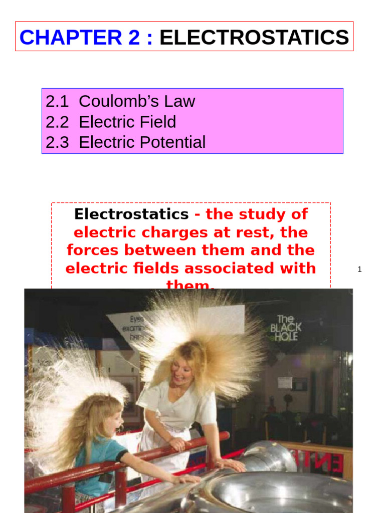 Understanding Coulomb's Law and Electric Fields | PDF | Electric Field ...