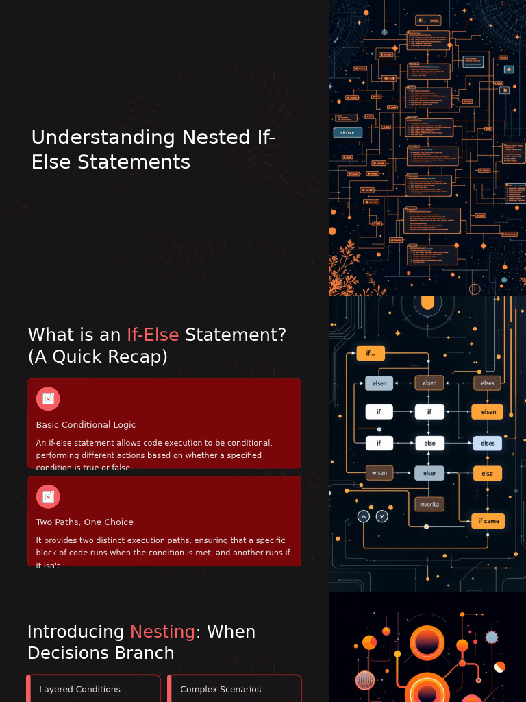 Understanding Nested If Else Statements | PDF | Software Engineering | Computing