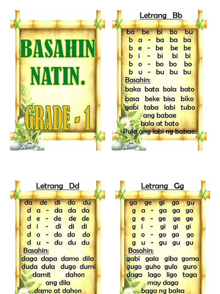 Grade1 Pagbasa | PDF