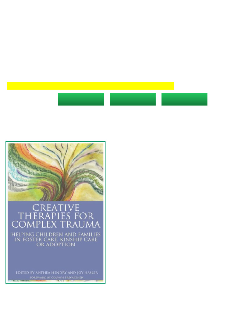 (Ebook) Creative Therapies for Complex Trauma: Helping Children and ...