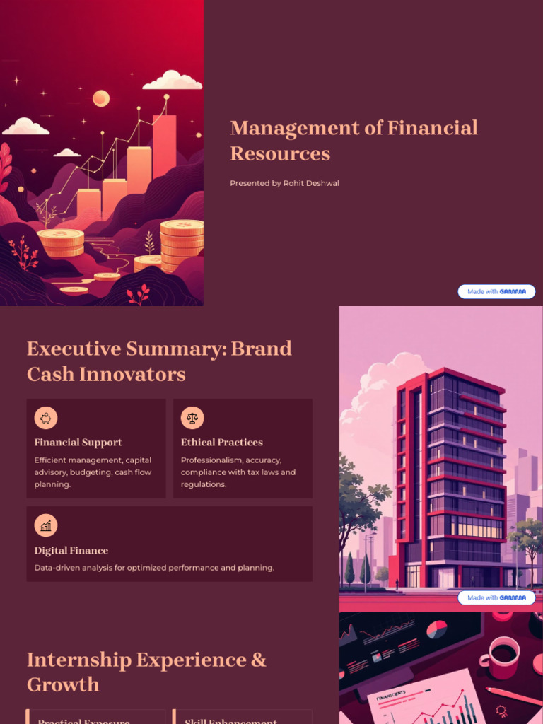 Financial Resource Management Insights | PDF | Taxes | Business