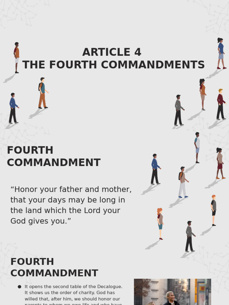 Group 7 4th Commandment | PDF | Family | Ten Commandments