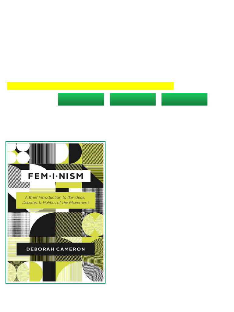 (Ebook) Feminism. A Brief Introduction to the Ideas, Debates, and ...