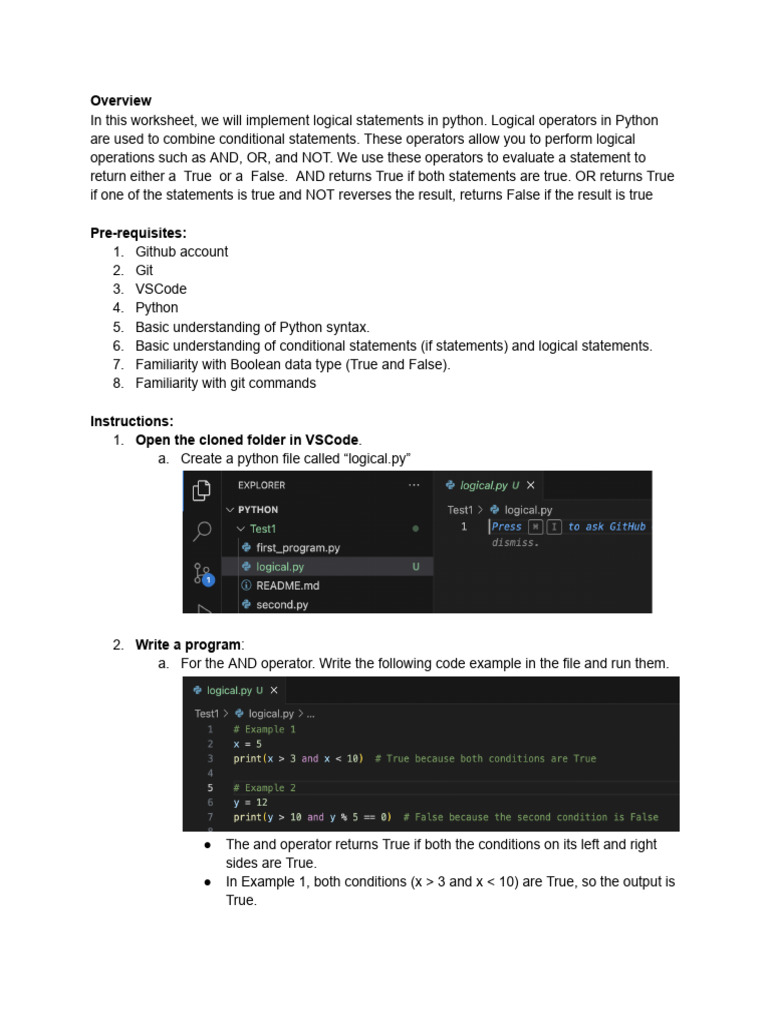 Lab3 - Implementation of Logical Expressions | PDF | Computing ...