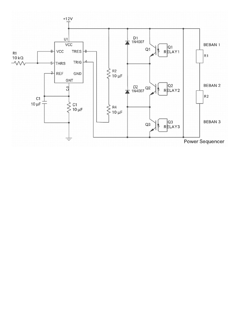 Power Sequencer Schematic | PDF