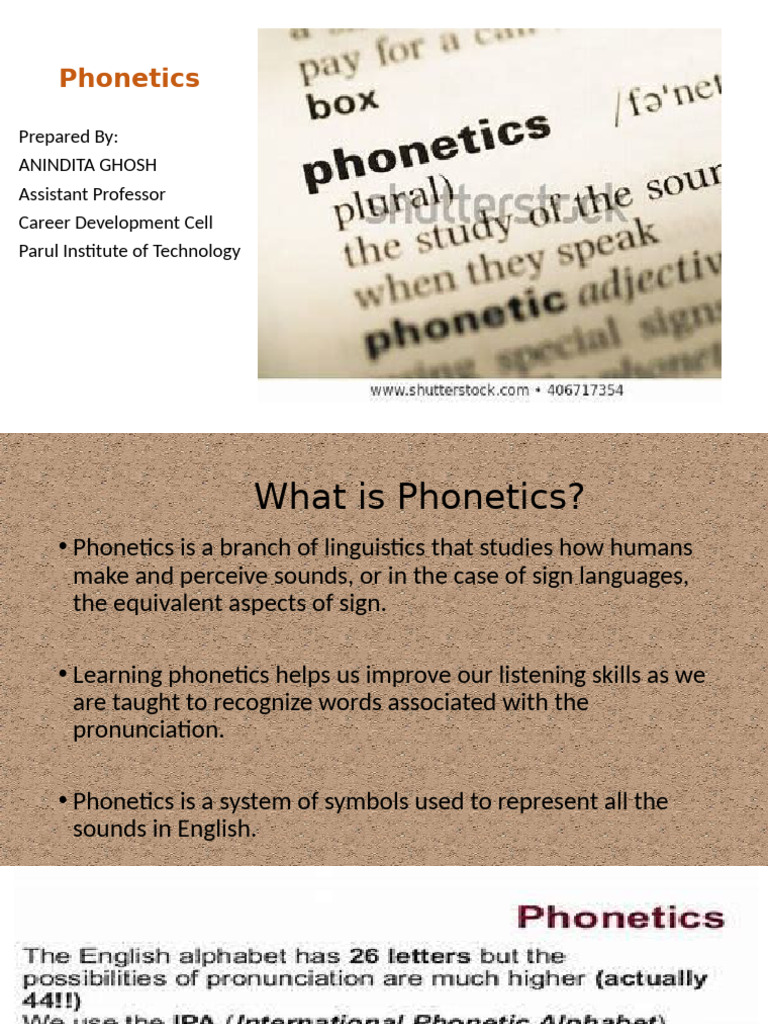 Understanding Phonetics and Sounds | PDF | Phonetics | Consonant