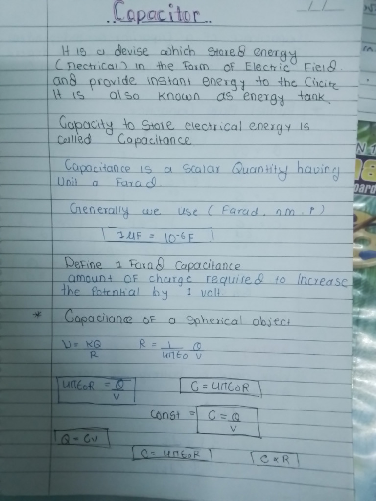 CAPACITOR | PDF