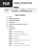 Procedure For Ultrasonic Test | PDF | Nondestructive Testing ...