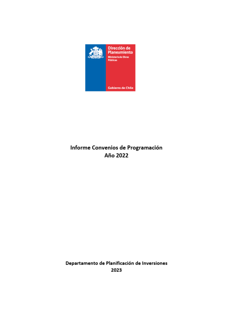 INFORME_FCP_2022 | PDF | Chile | Agua