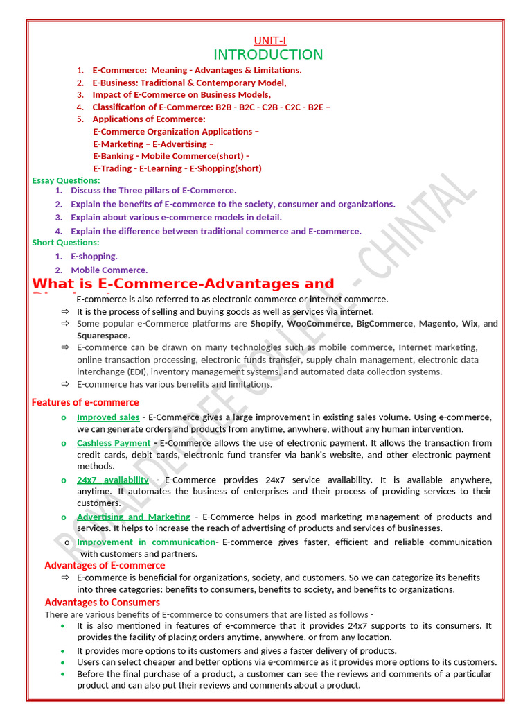 E Commerce | PDF | E Commerce | Online Advertising