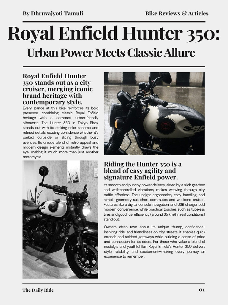 Black and Grey Modern Fashion Photography Article Page Document | PDF