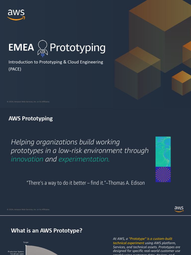 Prototyping Intro Deck - SSA | PDF | Amazon Web Services | Prototype