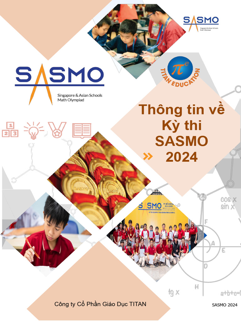 SASMO 2024 - THÔNG TIN VỀ KỲ THI Trường | PDF