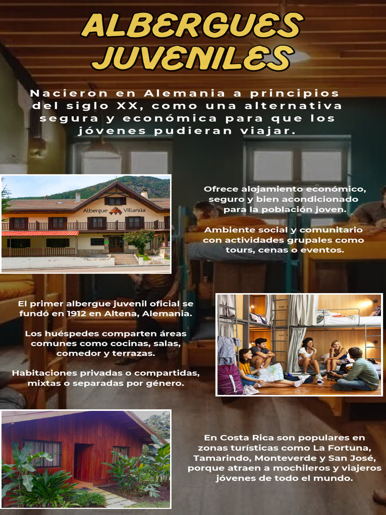 Albergues Juveniles: Alojamiento Económico | PDF