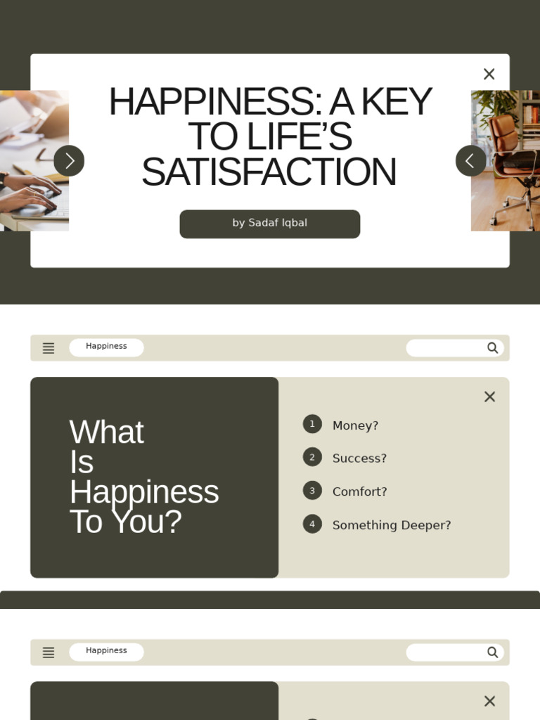 Happiness Is A Key of Happy Life and Enjoy | PDF
