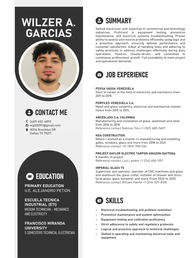 CV Wilzer | PDF