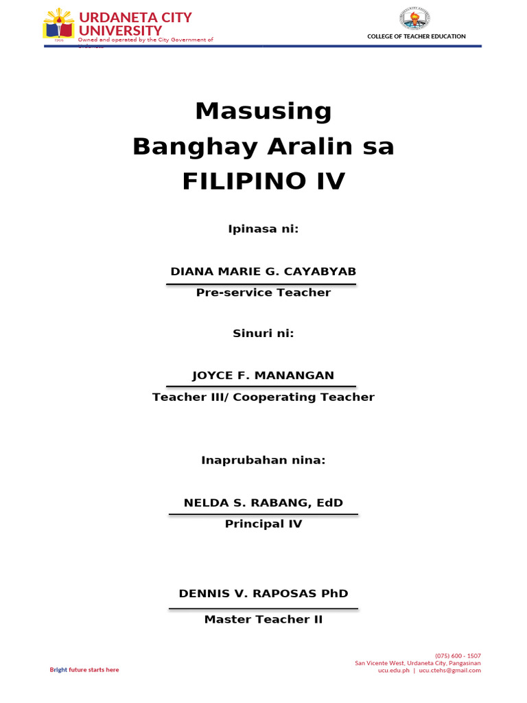 Filipino DLP | PDF