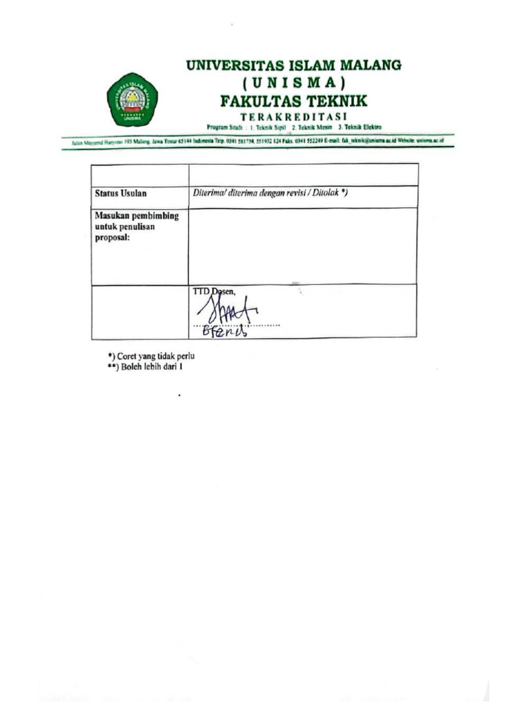 Scan TTD Sempro | PDF