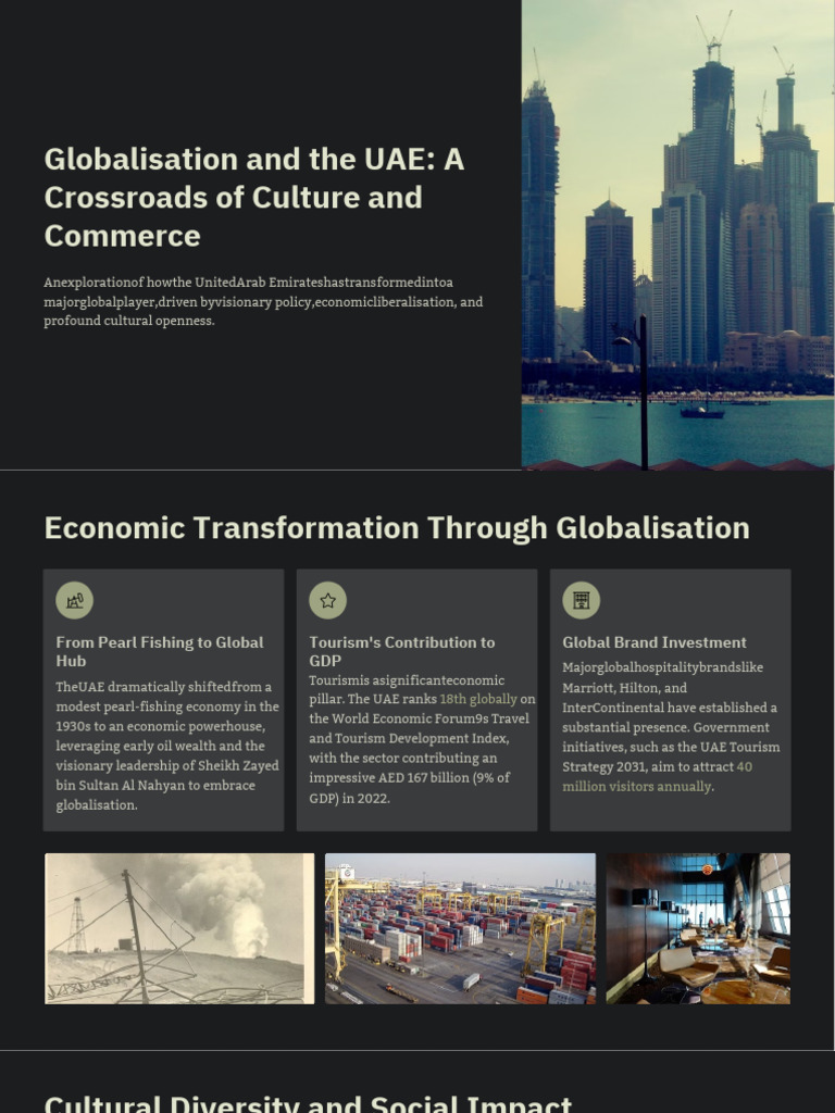 Project - Globalization and The UAE, A Crossroads of Culture and ...