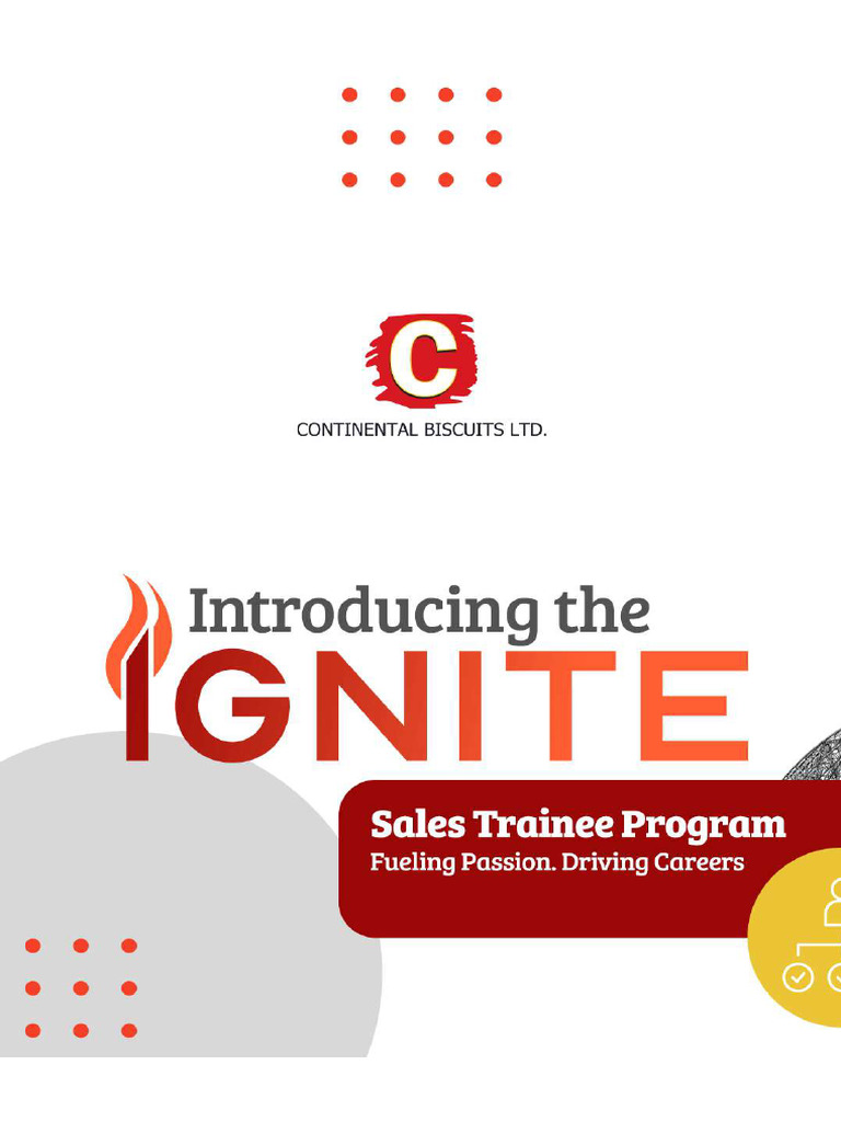 CBL Ignite Sales Trainee Program | PDF