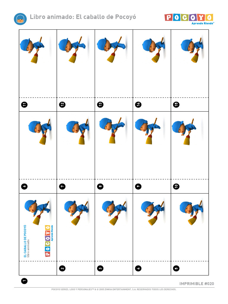 9 Flip Book Pocoyo | PDF