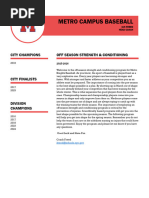 Driveline Pitching PDF Final | PDF | Strength Training | Pitcher