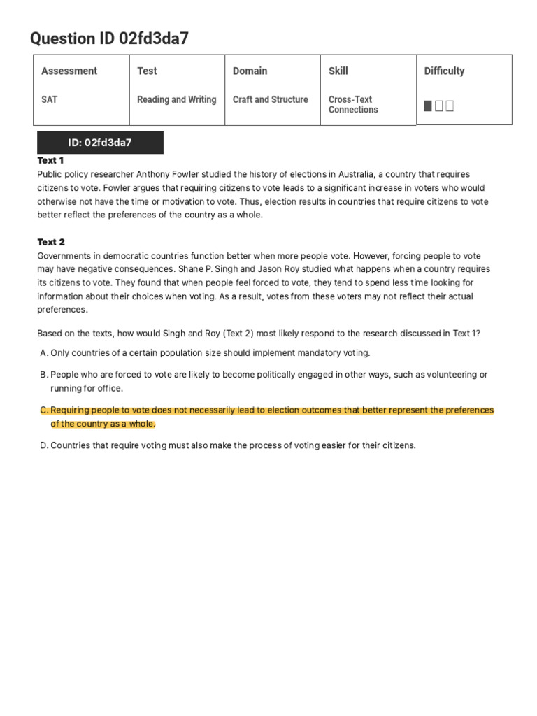Cross-Text Connections 1 | PDF | Art