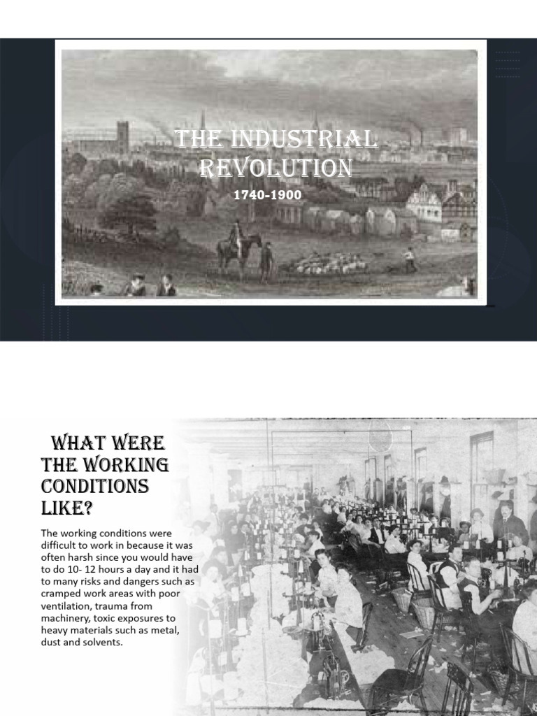 Industrial Revolution 1750-1900 | PDF