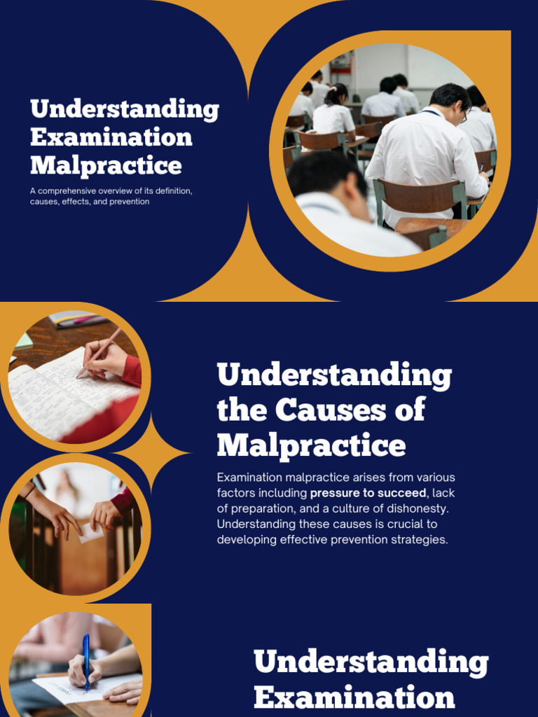 Presentation - Understanding Examination Malpractice | PDF