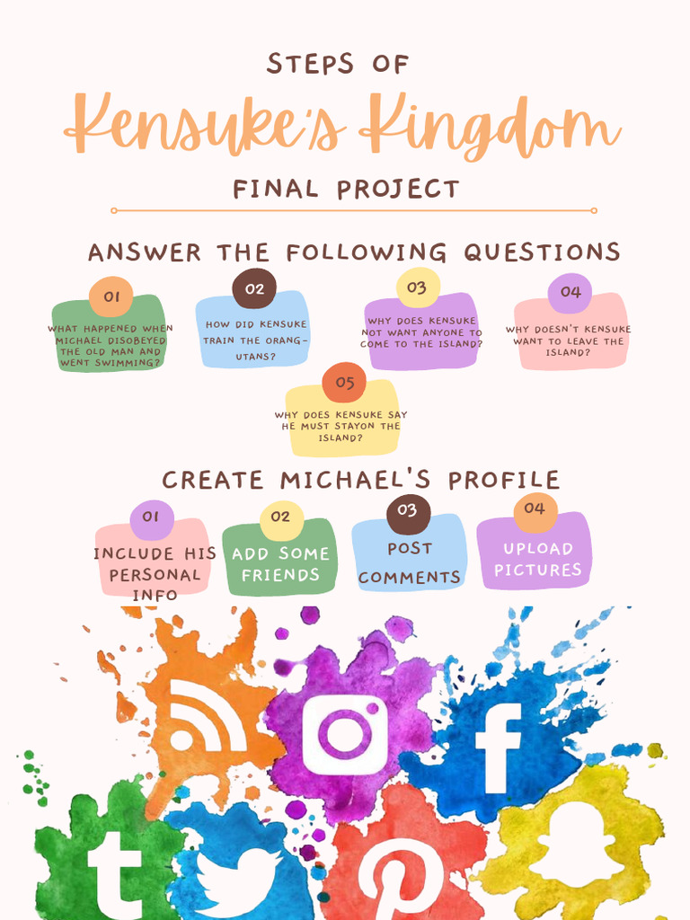 Kensukes Kingdom - Project | PDF