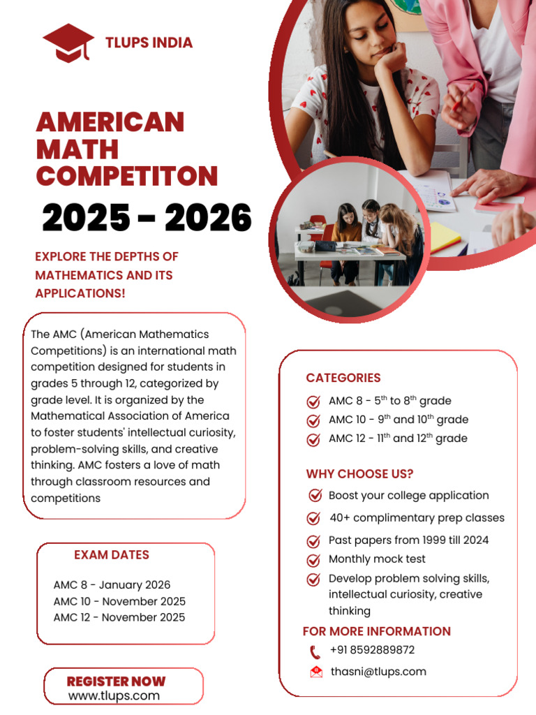 American Math Competitions Overview | PDF
