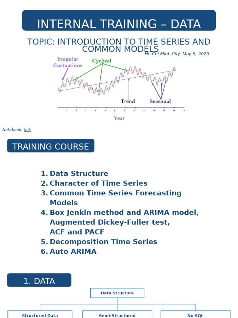 Time Series Model | PDF