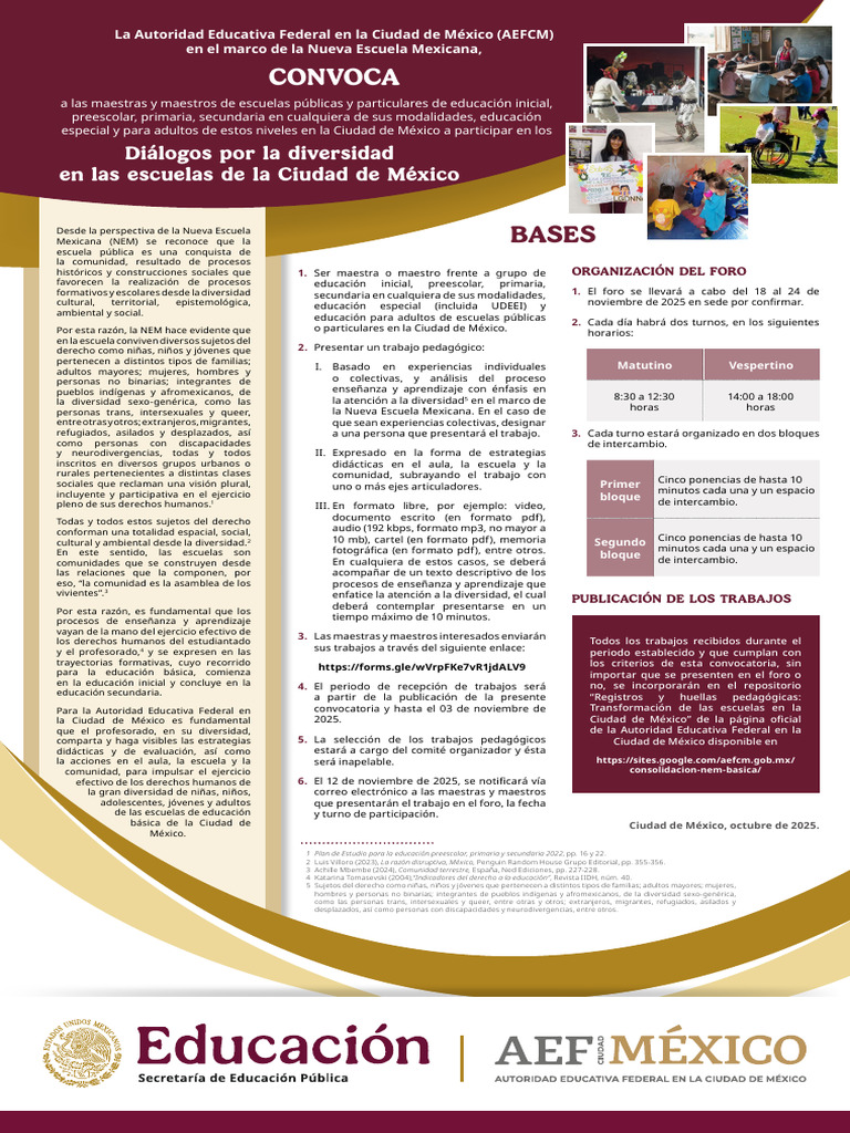 CSEIP VÚ O 0634 2025 Dialogos Por La Diversidad | PDF | Educación de la ...