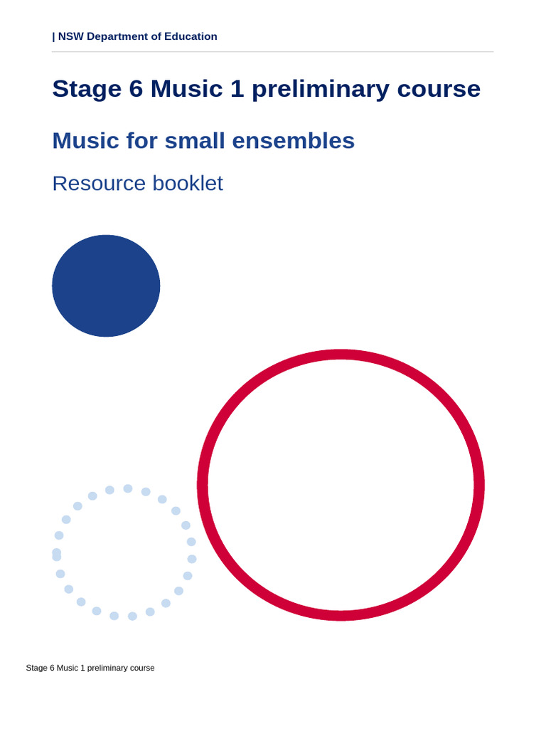 Creativearts Music Musicforsmallensembles Booklet S6 | PDF | Chamber ...
