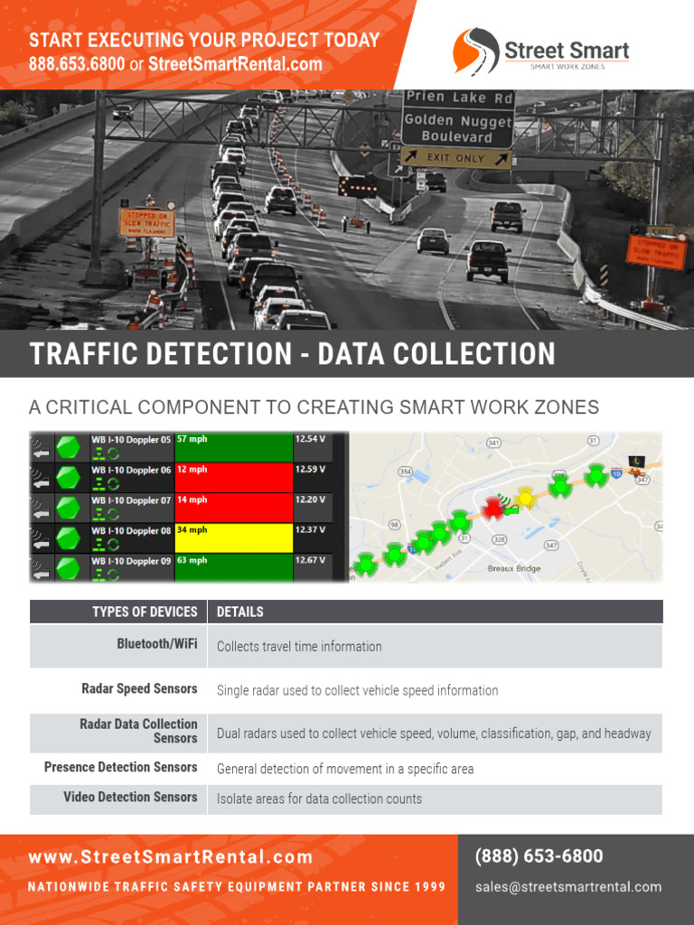 Traffic Detection Data Collection | PDF | Radar | Sensor