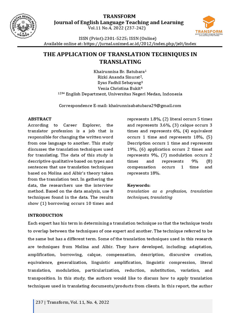 Application of Translations | PDF | Operating System | Translations