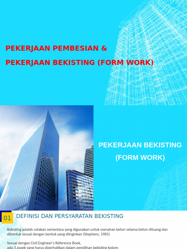 Bekisting | PDF