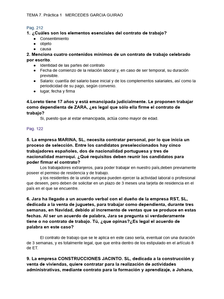 FOL - Ejercicios Tema 7. Primera Tanda. | PDF