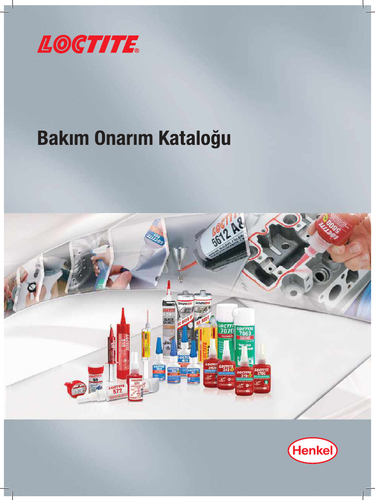Loctite Yapistirici Ve Bakim Onarim Urunleri | PDF