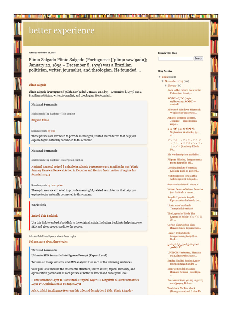 Better Experience | PDF | Semantics | Artificial Intelligence