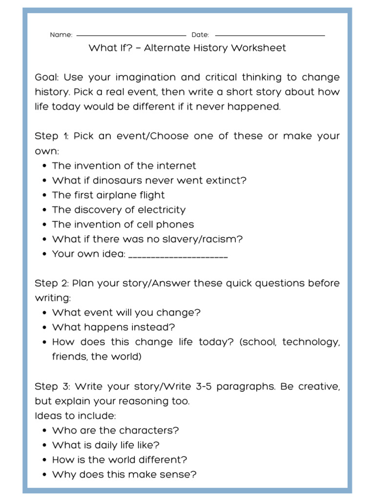 What If | PDF