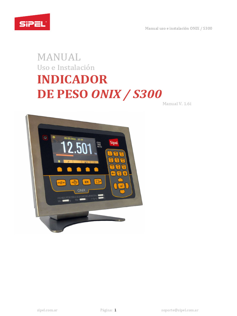 Sipel Onix s300 | PDF | Teclado | USB