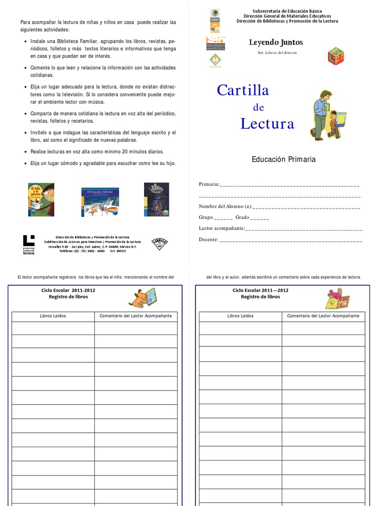 Cartilla de Lectura para Primaria | PDF