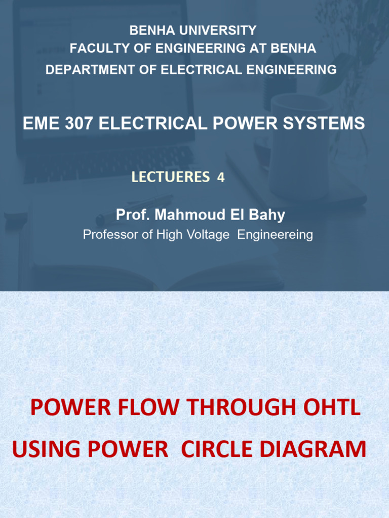 Receiving-End Power Circle Diagram Analysis | PDF | Circle | Ac Power