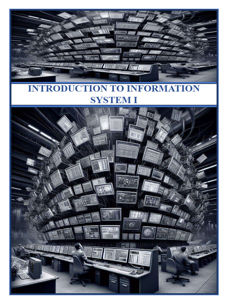 Introduction To Information System I | PDF | Data Model | Conceptual Model