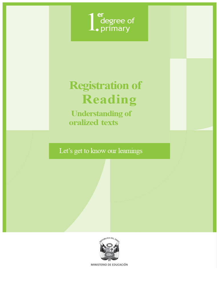 PRI 1 - Reading Log - Primary - WEB | PDF | Cognitive Science ...