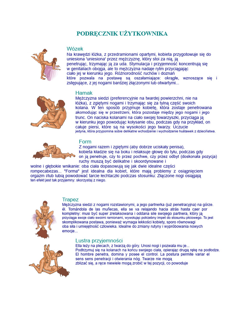 Pozycje Seksualne PDF